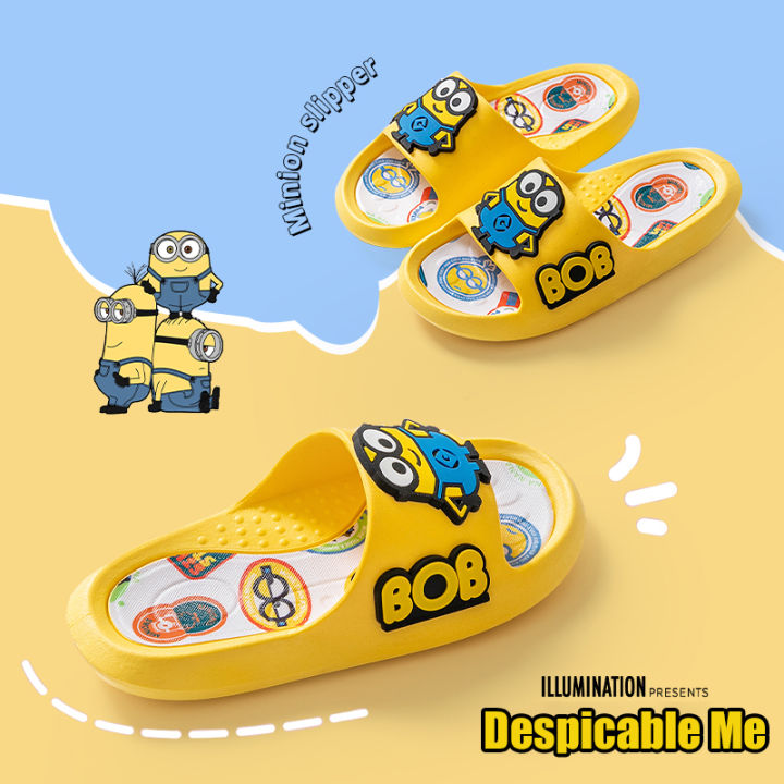 Anime Minions Hole Sandals Stuart Dave Cosplay Lightly Slippers Sandals ...