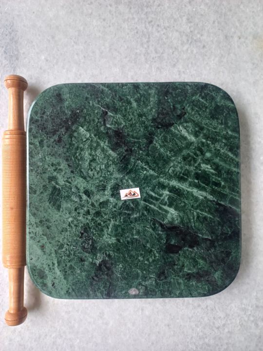 Marble Stone/Pathor Roti/Ruti/Parata/Luchi Maker with Belon(Square) 100 ...