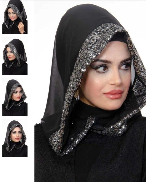 Classic Huddi Ready to wear hijab Be Hijabi | Daraz.pk