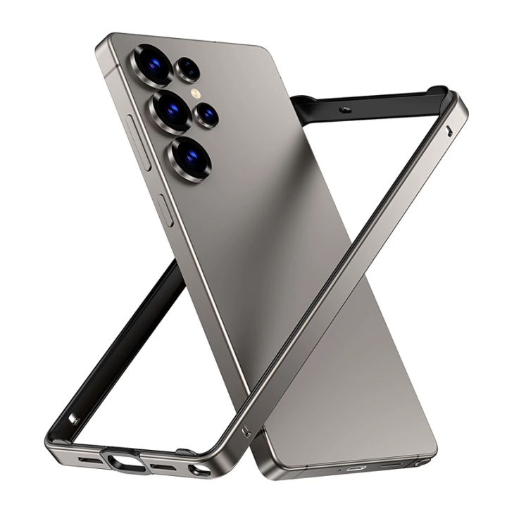 Aluminium Alloy Frame Metal Bumper Case for Samsung Galaxy S25 Ultra ...