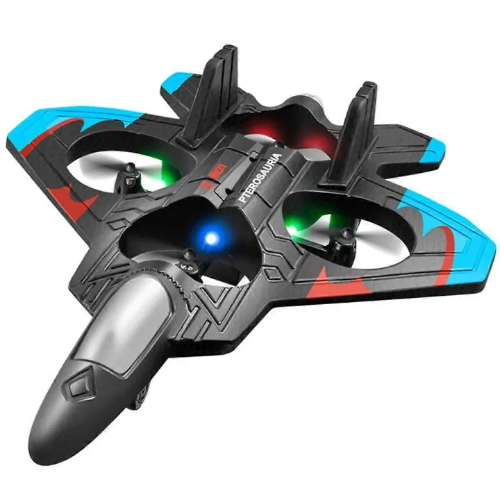 RC Airplane Fighter Jet with Light, 360° Flip Fighter Jet Toys, Stunt ...