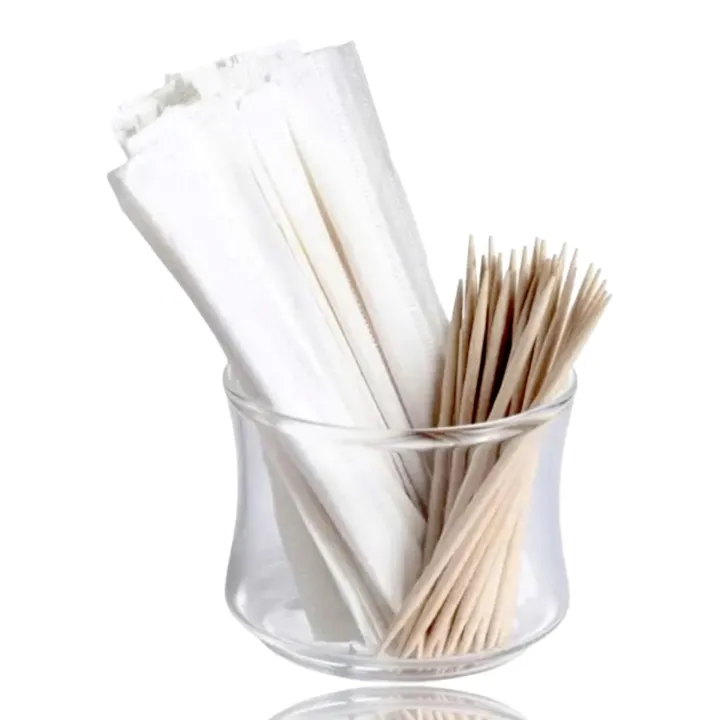 Premium Natural Wooden Toothpicks Pack | Double-Pointed Smooth Sticks ...