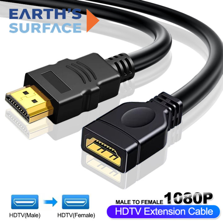 HDMI-compatible Extension Male to Female Adapter Cable 1080P HDMI ...