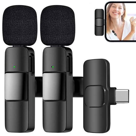 k9 wireless microphone for android type c dual microphone | Daraz.com.bd