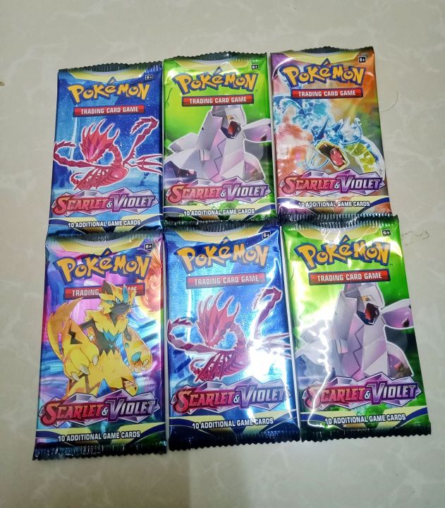 Pokemon 6 Sachet Pack ( Each Sachet 8 Cards ) | Daraz.pk