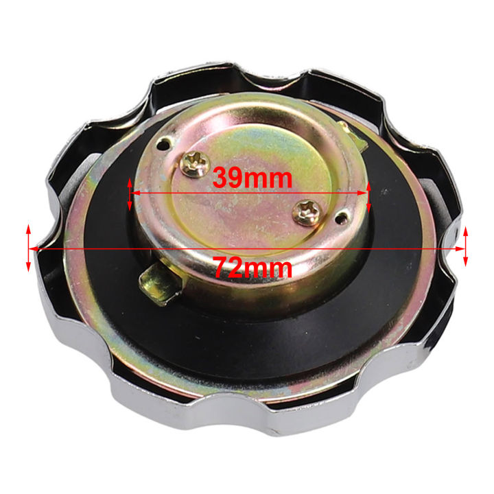 Universal Aluminum Alloy Motorcycle Locking Fuel Cap ATV Gas Fuel Tank ...