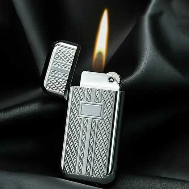 Ultra Slim Lighter Full Metal Refillable Mini Pocket Lighter | Luxury ...