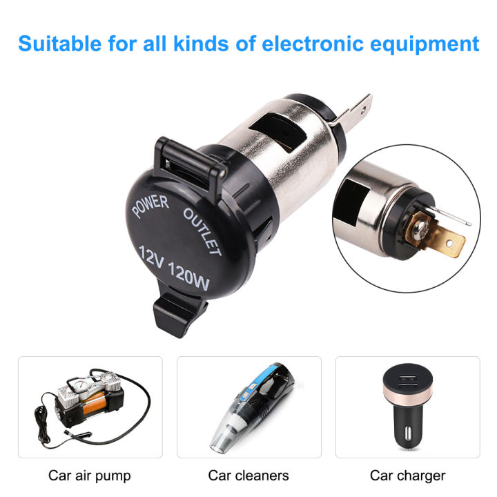 Cigar Lighter Socket DC 12V-24V Car Cigarette Lighter 12V-24V Female ...