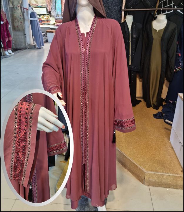 Abaya for girls with maxi new fancy collection burka | Daraz.pk