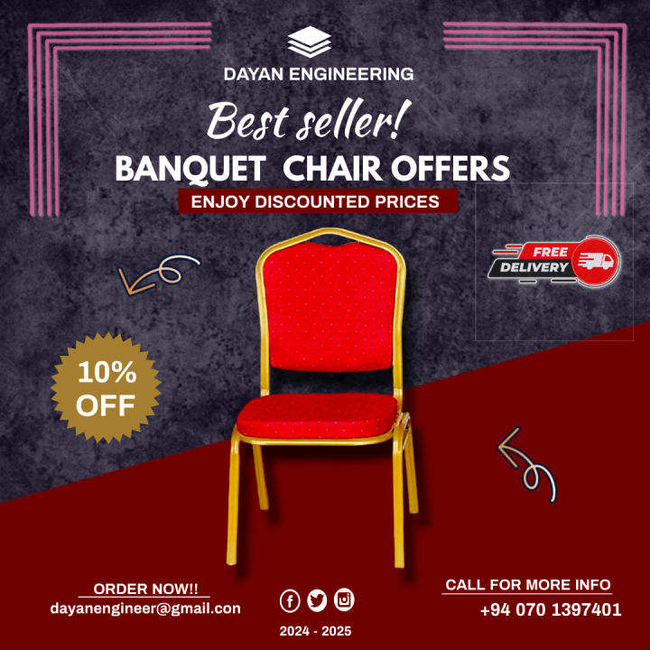 Banquet Chair | Daraz.lk: Buy Online at Best Prices in Srilanka | Daraz.lk