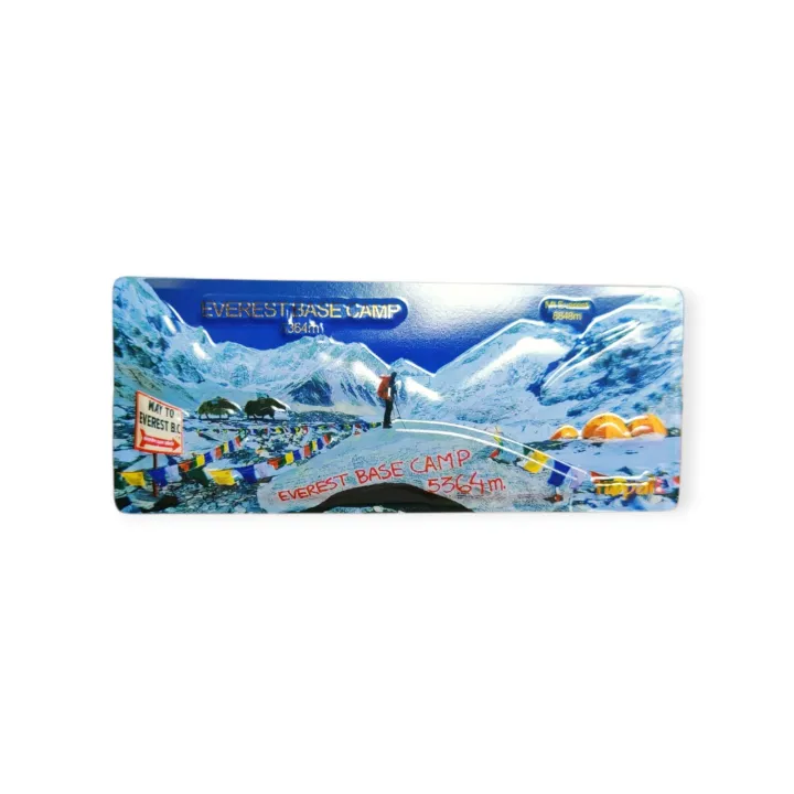 Everest Base Camp 3D Puff Magnet — Mount Everest Nepal Souvenir | Daraz ...