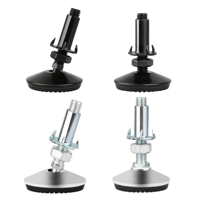 Swivel Adjustable Leveling Feet, Heavy Duty Furniture Leveler Foot with ...