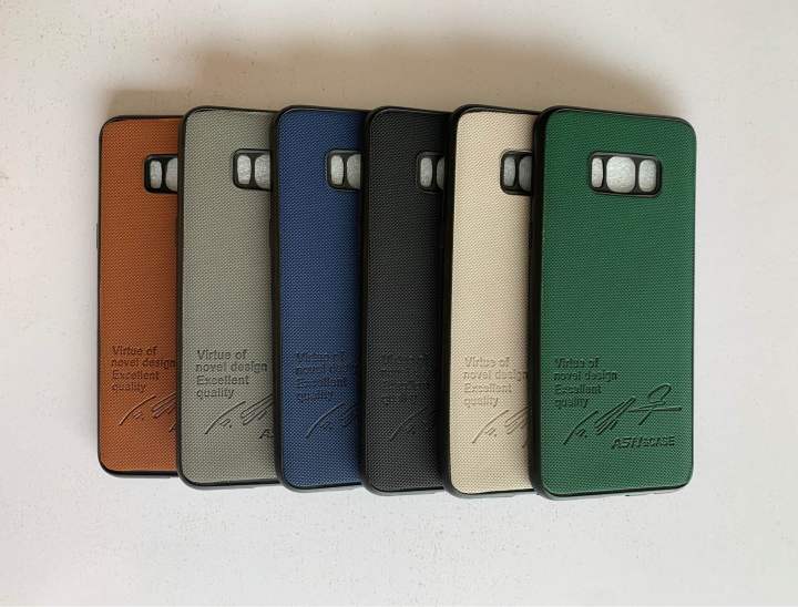 Samsung S8 Plus Rexine/Leather Back Cover | Daraz.pk