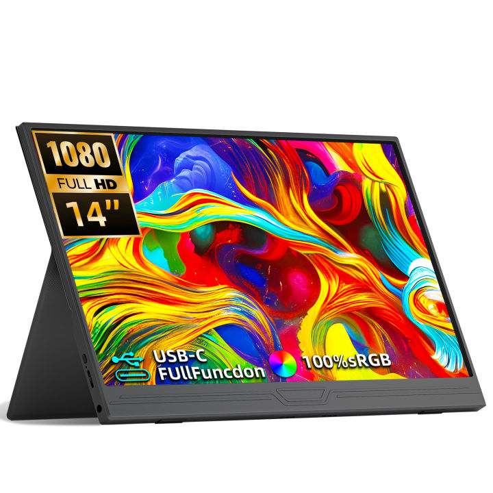 14-inch 1920*1080 Portable Monitor 400cd / m² 60HZ 16: 9 For Laptop ...
