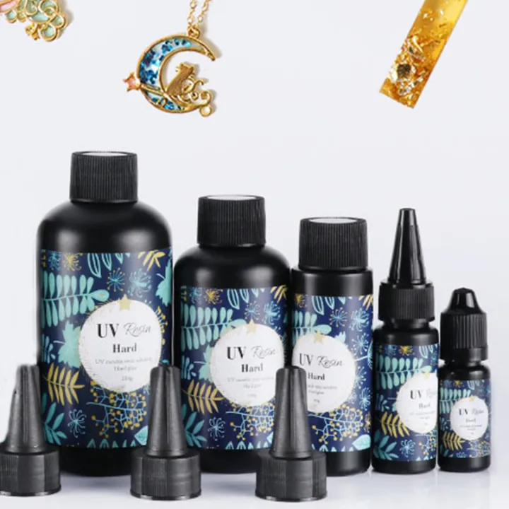 UV Resin Glue Ultraviolet Curing Solar Cure Sunlight Activated Hard Quick Drying For Jewelry ...