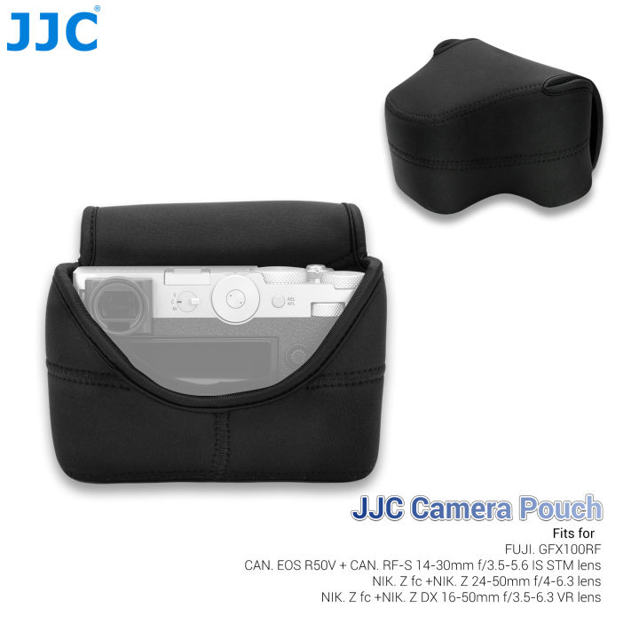 JJC Ultra Light Neoprene Camera Compatible with Fujifilm Fuji GFX100RF ...