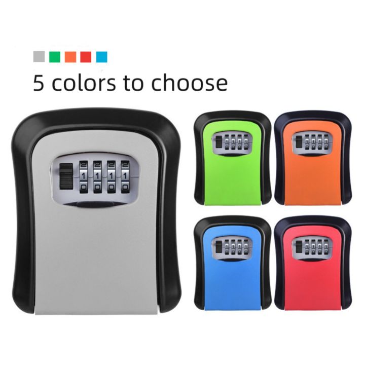 4 Digit Code Box Free Installation Outdoor Password Key Box Extended ...