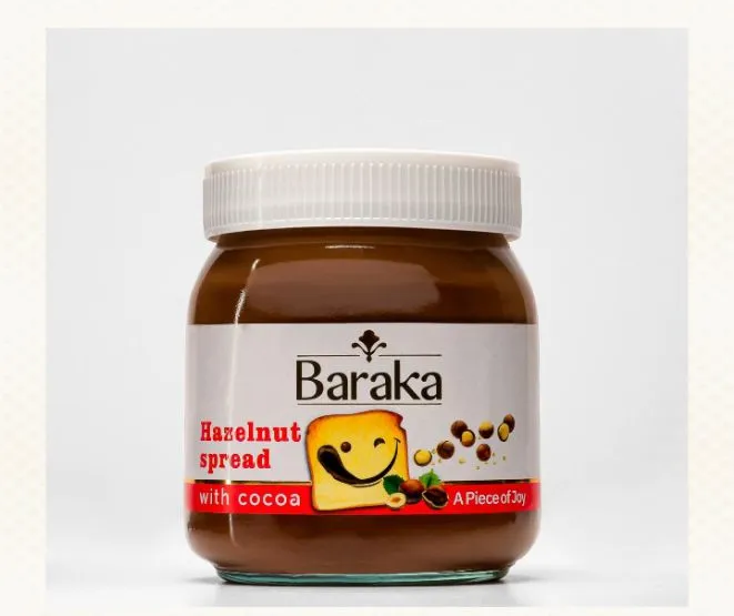 650g baraka chocolate spread, hazelnut chocolate spread, chocolate ...