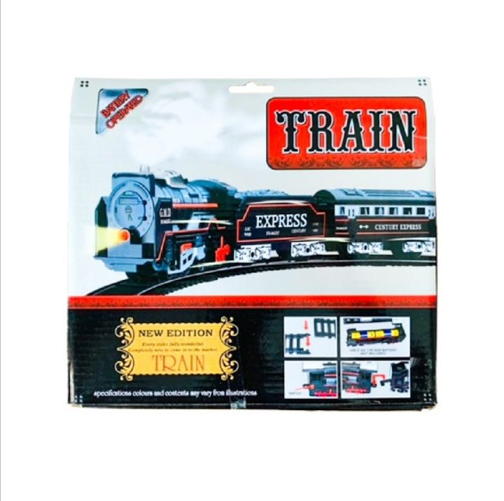 Kids Train Set Battery operated Train Toy for Boys& Girls , Lights ...