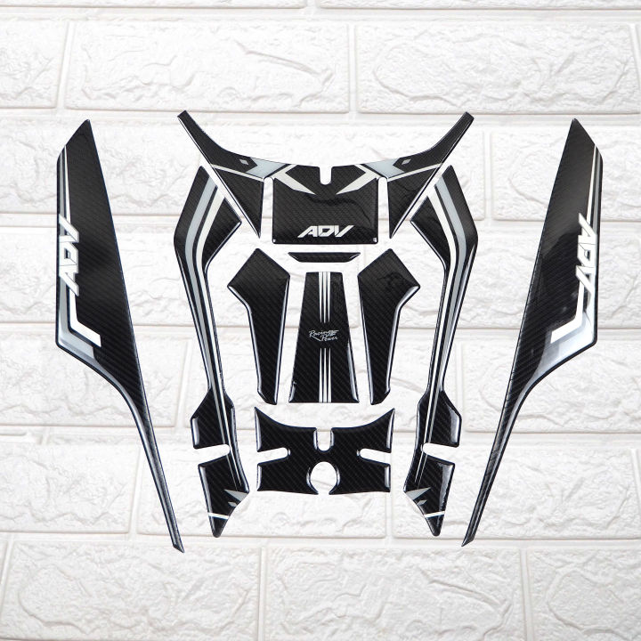 Honda ADV 150 oil tank protection sticker | Shop.com.mm