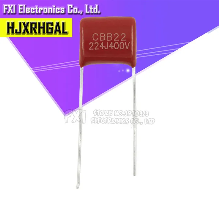 20PCS 400V224J 400V 0.22UF 220NF 400V 224J 224 CBB P10 Polypropylene ...
