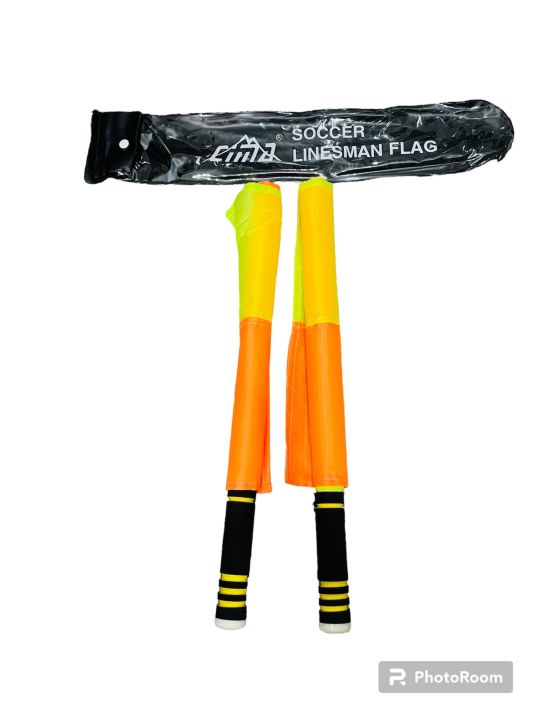2PCS Soccer Referee Flag, Professional Linesman Flag for Official Soccer Events, Soccer Linesman ...