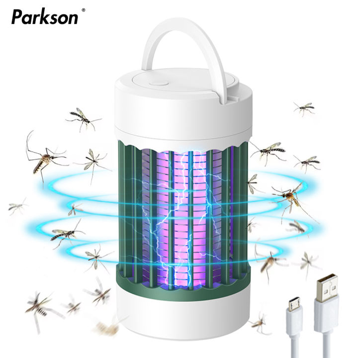 USB Charging Mosquito Lamp 5V Electric Shock Bug Zapper Mosquito Lamp ...