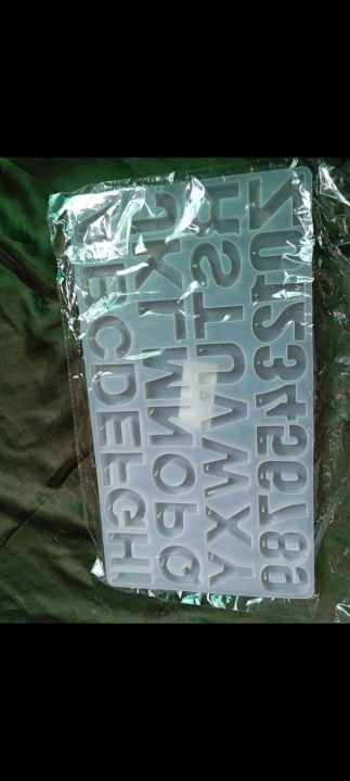 Alphabet mold/resin alphabet mold/ABC mold for resin work/Molds ...