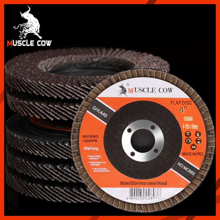 Muscle cow 4 inch bond sandpaper, hard back bond sandpaper, stacked ...