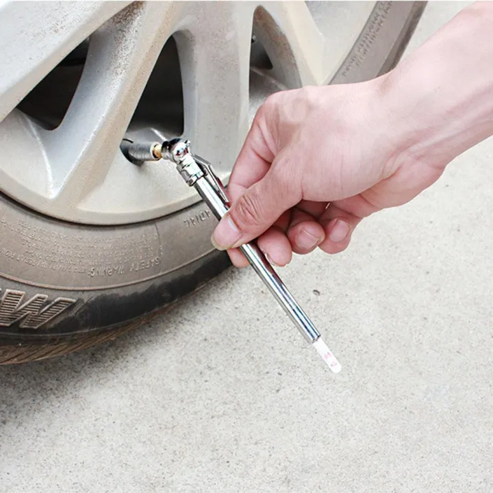 Stainless Steel Pen Shaped Car Vehicle Tire Air Pressure Test Meter ...
