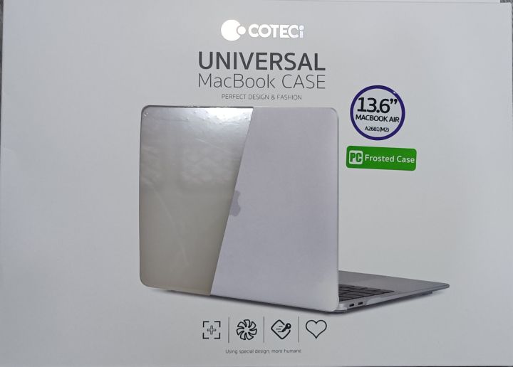 COTEETCI MACBOOK AIR 13.6 M2 SHELL CASE | Daraz.lk