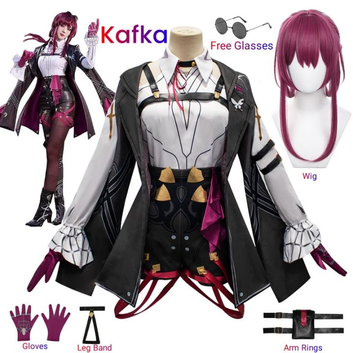 Honkai Star Rail Cosplay Costume Honkai Kafka Cosplay Costume Helloween ...