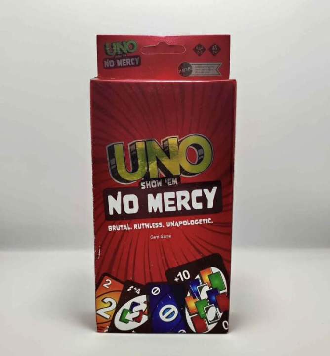 Uno No Mercy | 168 Cards | No Mercy Uno Cards | Plus 10 and Plus 6 ...