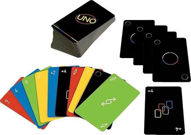 Uno Black Minimaslist | Uno Black Cards | Uno Minimalist | Daraz.com.bd