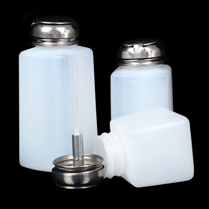 100/200/250ml Pump Type Alcohol Bottle Self-priming Bottle Tianna Water ...