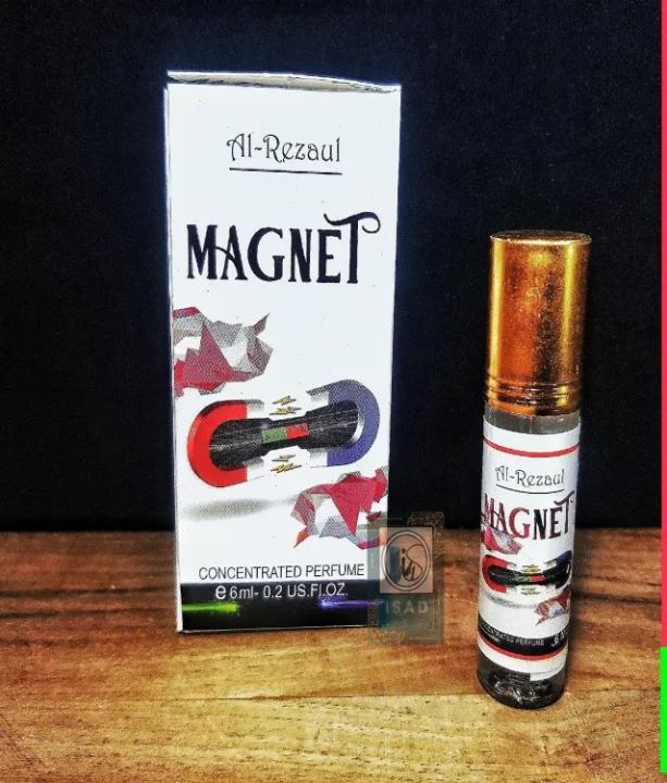 Magnet Attar 6ml By Al-eyamin Non-Alcoholic Long Lasting Roll on Ator ...