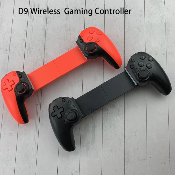 D9 Wireless Game Controller RGB Light Mobile Phone Gamepad With Turbo/6 ...