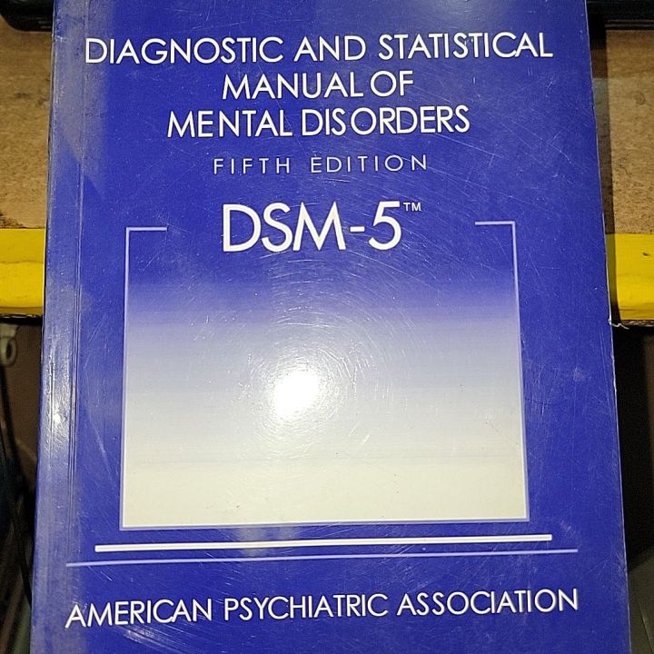 Diagnostic And Statistical Manual of Mental Disorders (DSM-5) | Daraz ...