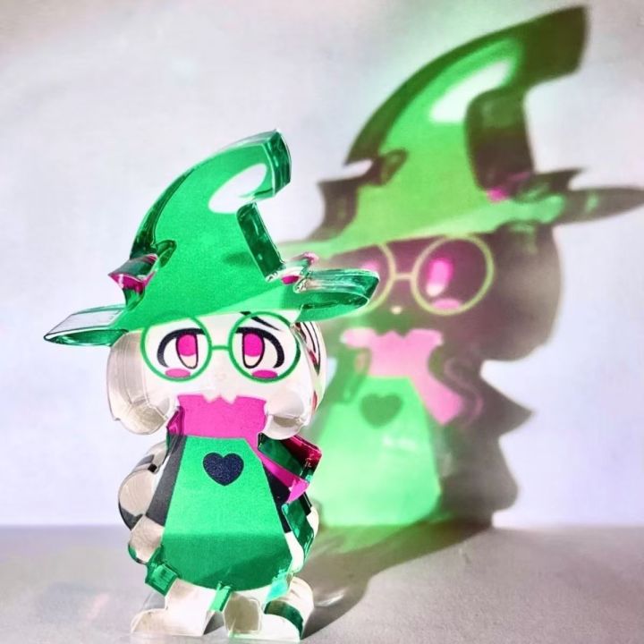 Game DELTARUNE Ralsei Cosplay Stand Plate Acrylic Figure Desktop Model ...