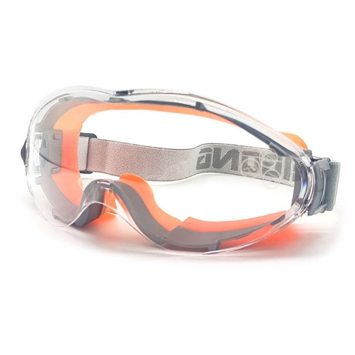 Industrial Grade Safety Goggles, Anti Fog Clear Lens Lab Goggles Fit ...