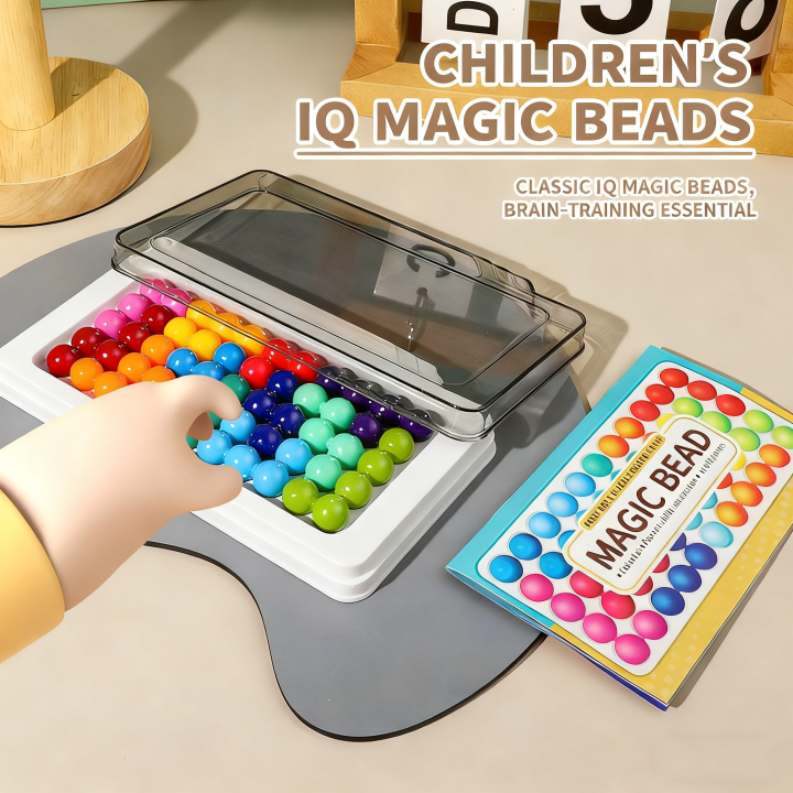 40 Challenges 12PCS Blocks Children 2D 3D IQ Board Game Toy ...