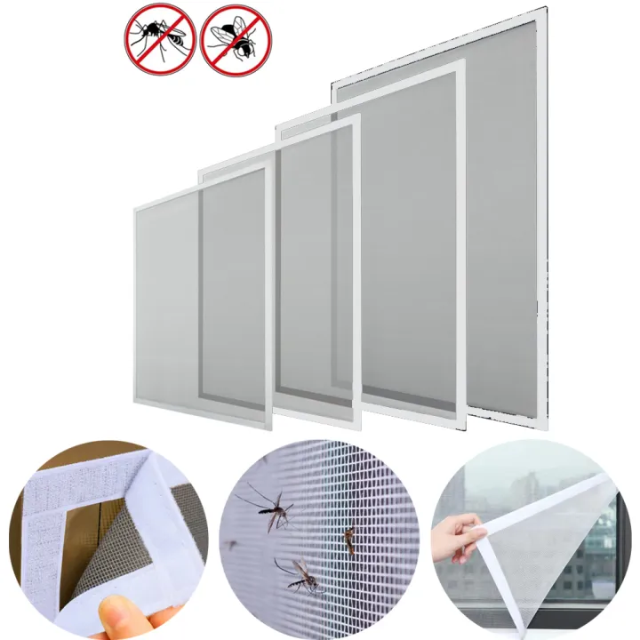 Customizable size anti-mosquito window screen self adhesive window ...