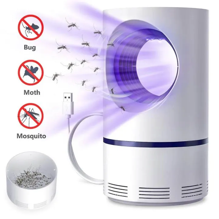 USB Powered Electric Photocatalytic Anti Mosquito Killer Lamp UV ...
