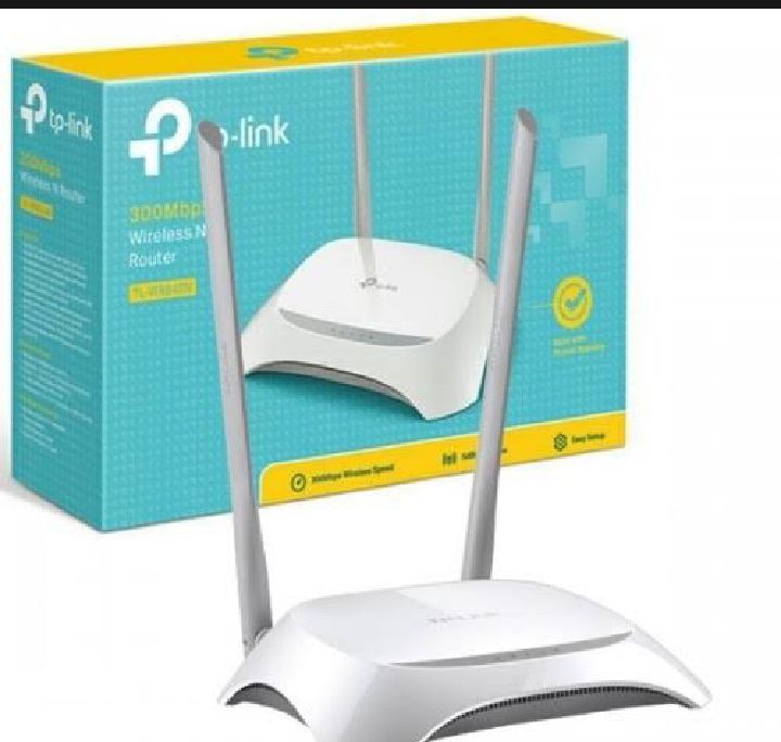 TP-LINK Wifi Router - TL-WR840N- 300 mbps - Double Antena | Daraz.pk