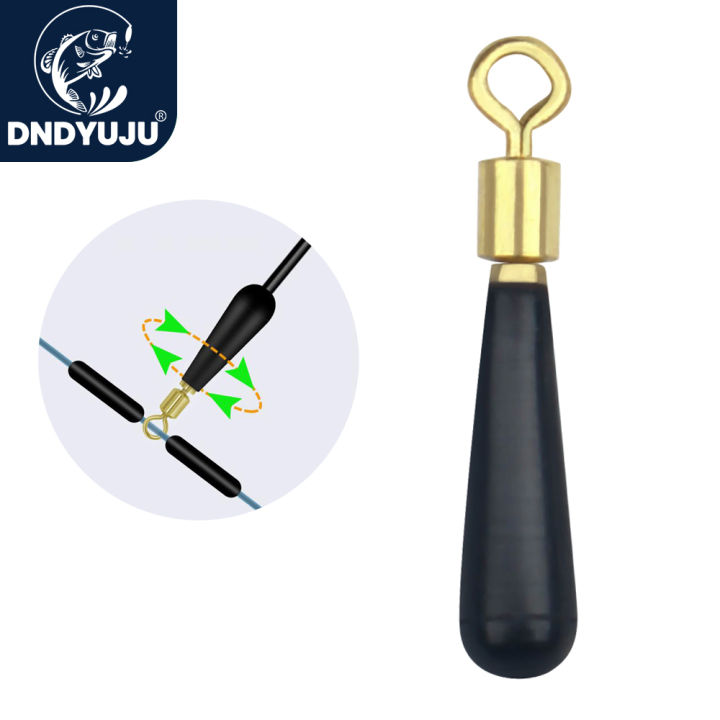 DNDYUJU 50X Fishing Gear Block Rotation Drift Fishing Floats Accessory ...