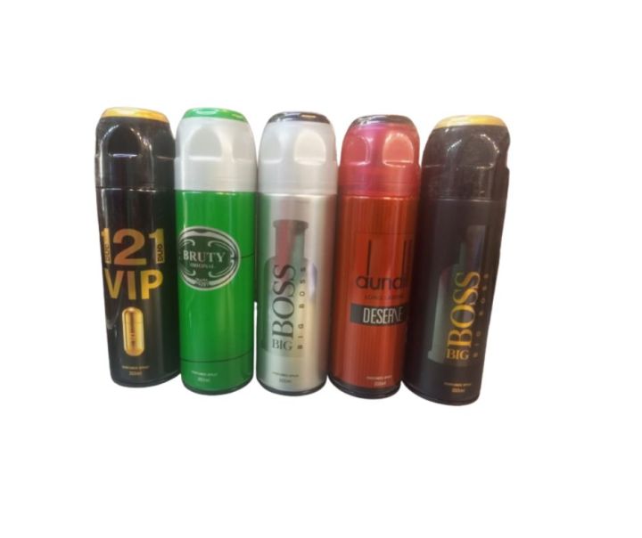 Pack Of 5 Body Sprays 200ml For Men & Women | Daraz.pk