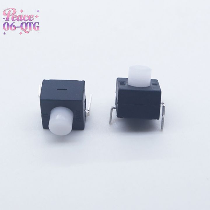 New 10Pcs 8*8*9.5MM 2 Pin ON OFF Electric Push Button Switches Manual ...