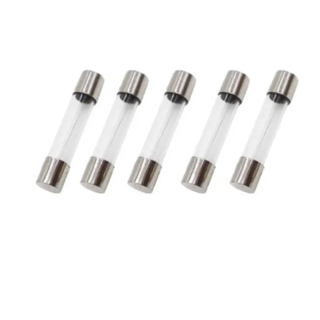Fuse For Invertor 5 Pcs 8 Amp Glass Fise 5 × 20mm Fast Blow Fuse ...