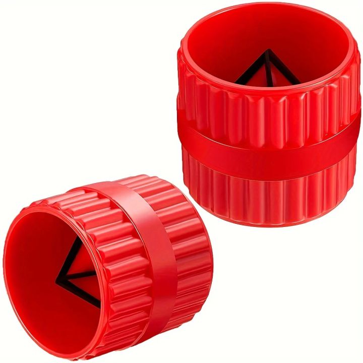 Red Internal External Tube Metal Pipes Heavy Duty Deburring Tool Tubing ...