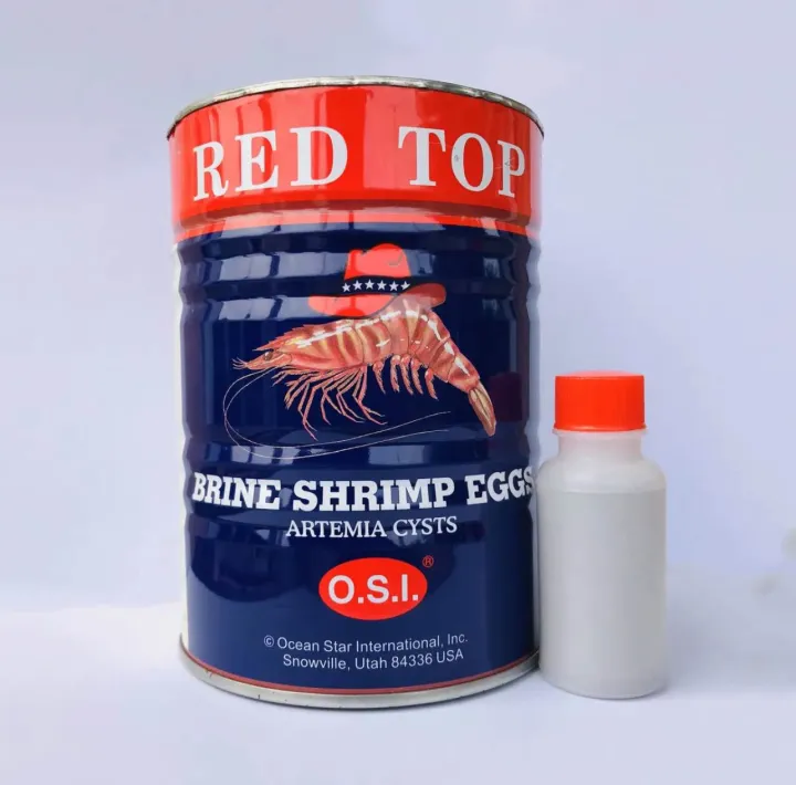 Brime Shrimp - (10g) Red Top Brime Shrimp Eggs Artemia Cysta 100% from ...